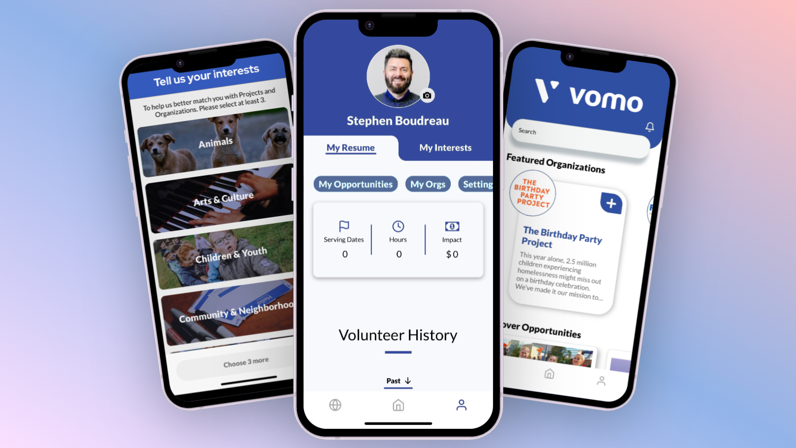 Volunteer Management, Scheduling, and Engagement Software » VOMO